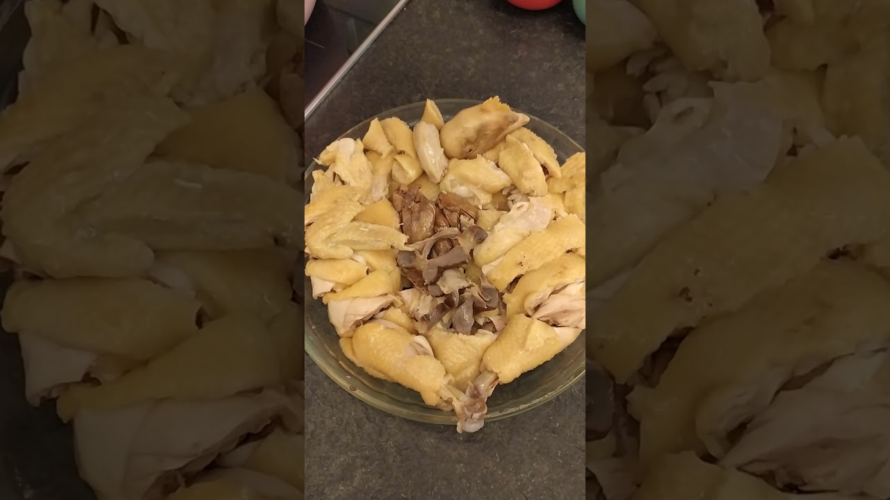 BOILED WHOLE CHICKEN CHINESE STYLE|| #SHORTS - YouTube