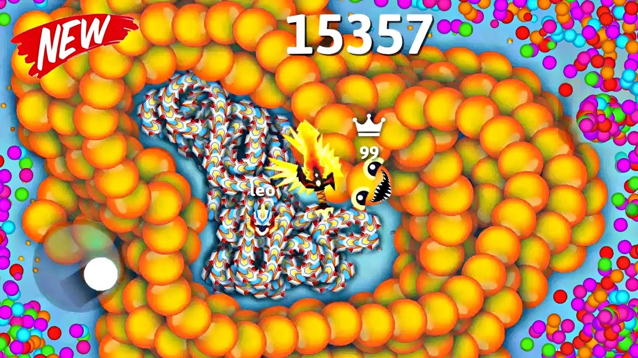 Can't Survive Glow99 Vs leo Snake snakebatte Snake.io Snake Game Snake .io🐍 gameplay - YouTube