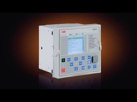 How to view relay settings in ABB REF615 / REM615 relay? - YouTube