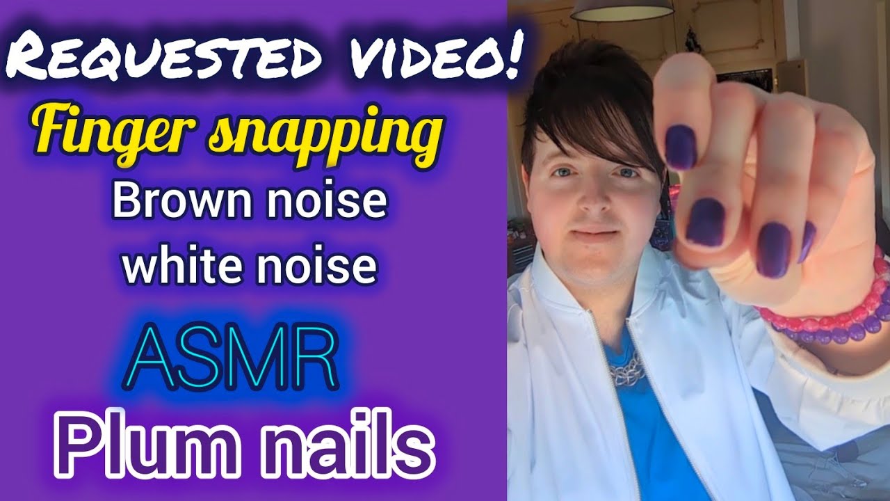 ASMR Finger Snapping | White noise brown noise - YouTube