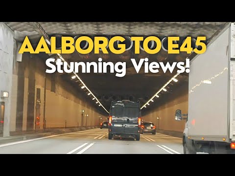 Scenic Drive in Denmark: From City Syd to E45 Highway via ...
