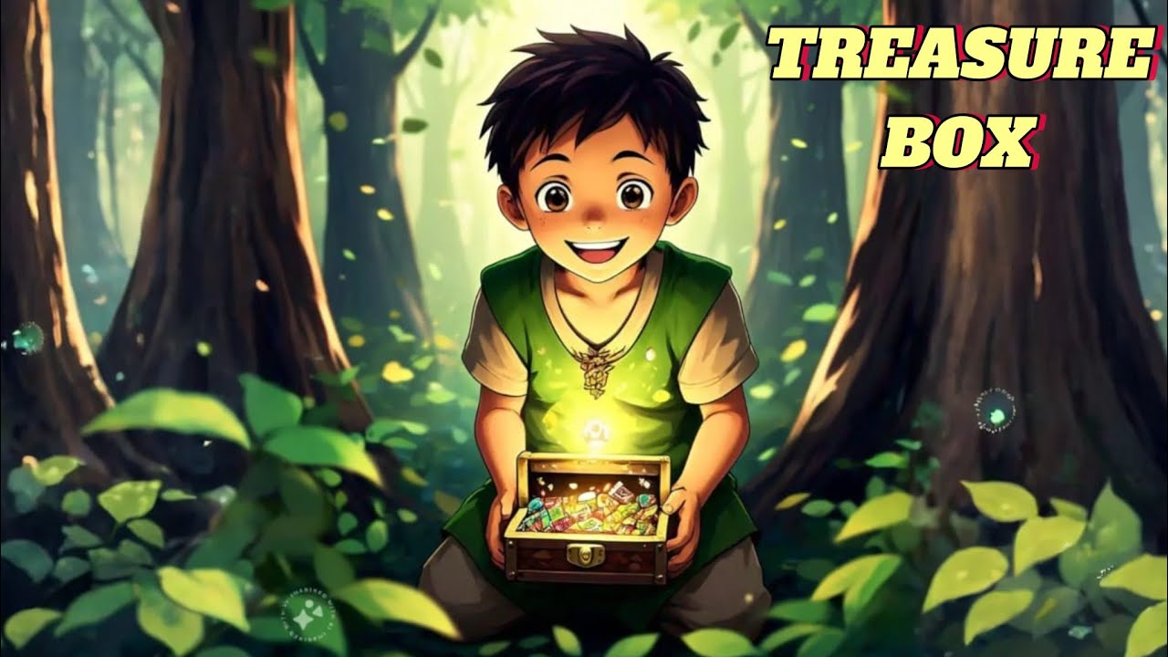 BOY FOUND TREASURE BOX IN THE FOREST ANIMATION VIDEO lll # ...