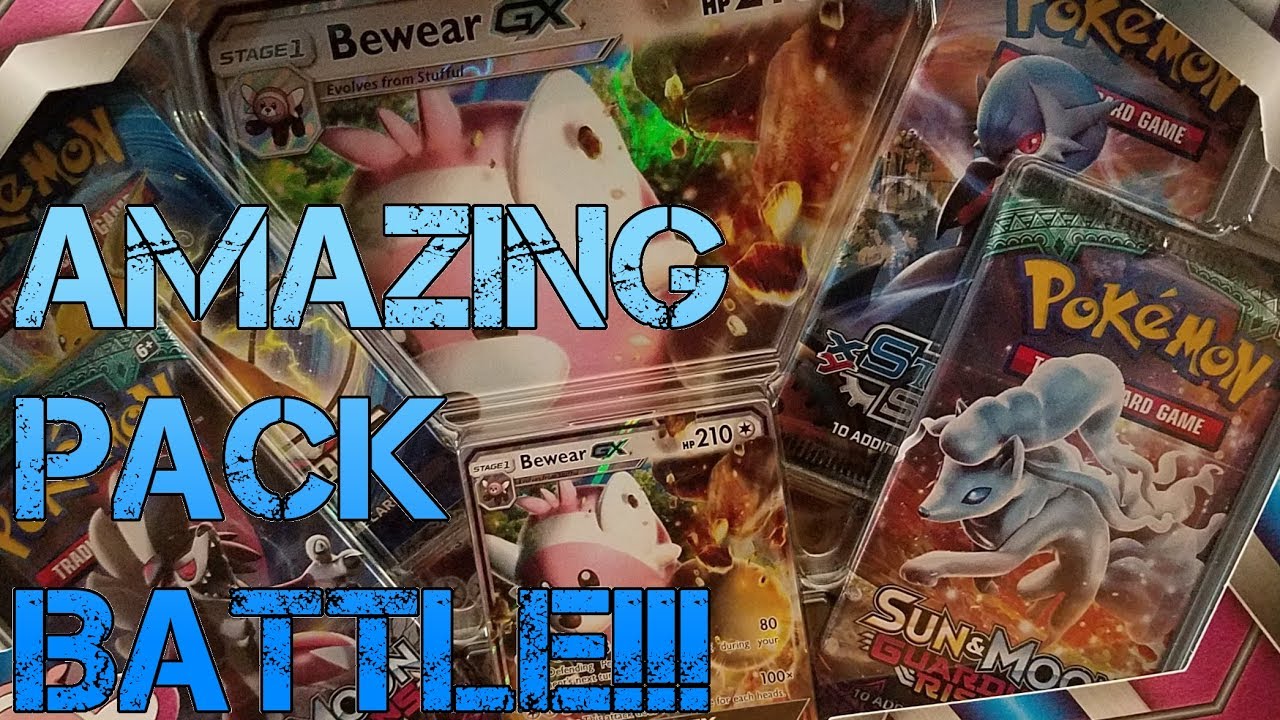 Opening a Pokemon TCG BeWear GX Box!!!(Pack Battle with MrBenMouse ...