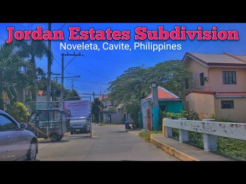 Jordan Estates Subdivision, Noveleta, Cavite, Philippines 🇵🇭 along EPZA ...