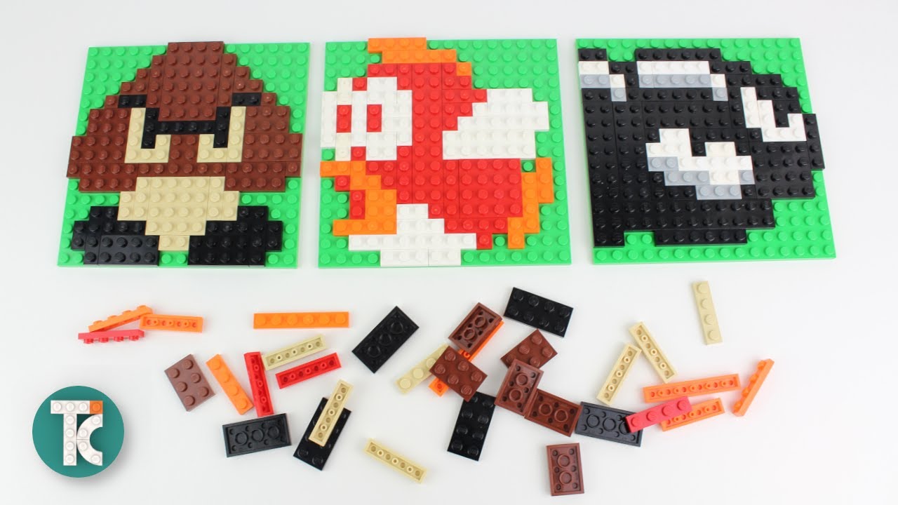 LEGO Super Mario Enemies (How to Build Tutorial) - YouTube