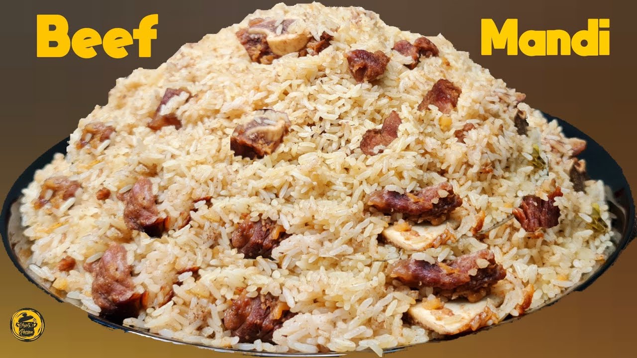 Beef Mandi / Arabian Mandi /Homemade Mandi - YouTube