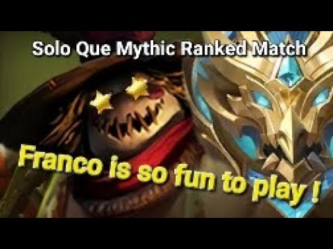 Relaxing Franco Game | Franco Mobile Legends Gameplay - YouTube