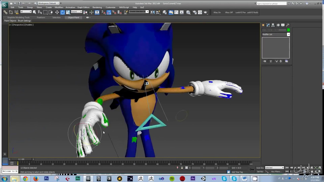 Sonic Model and Rig Demo - YouTube