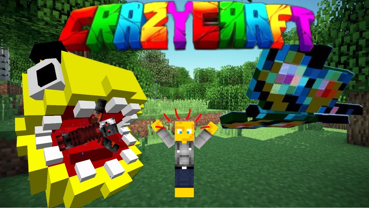 THE CRAZIEST ADVENTURE YET!!!! | Crazy Craft #1 - YouTube