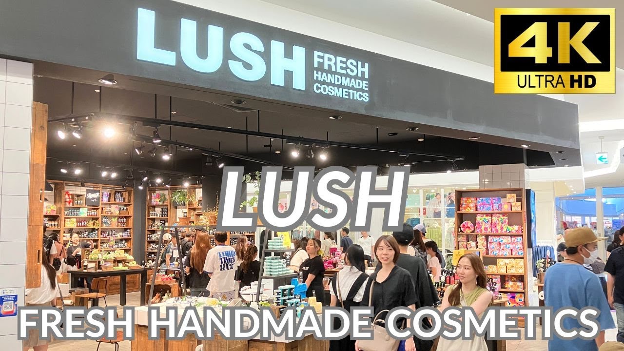 【4K】LUSH バスボム マイクラ 石鹸 ギフト マウスウォッシュ - YouTube