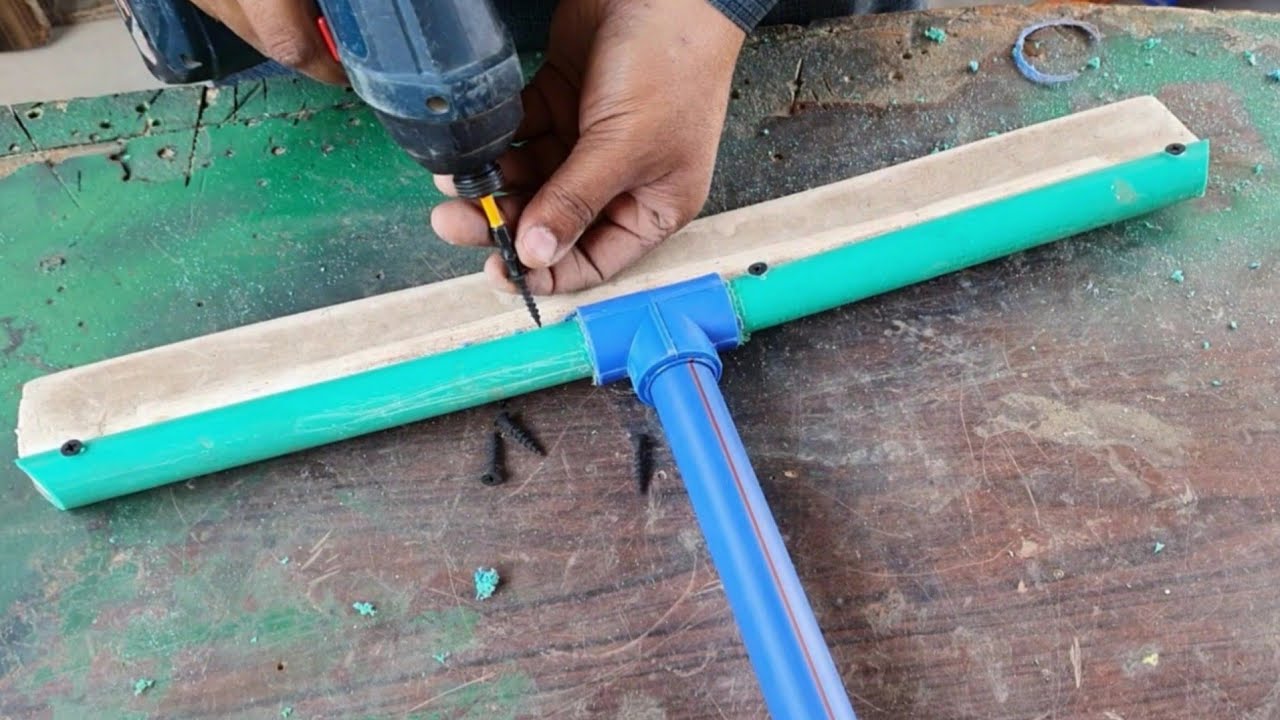 Home made wiper# how to make floor wiper - YouTube