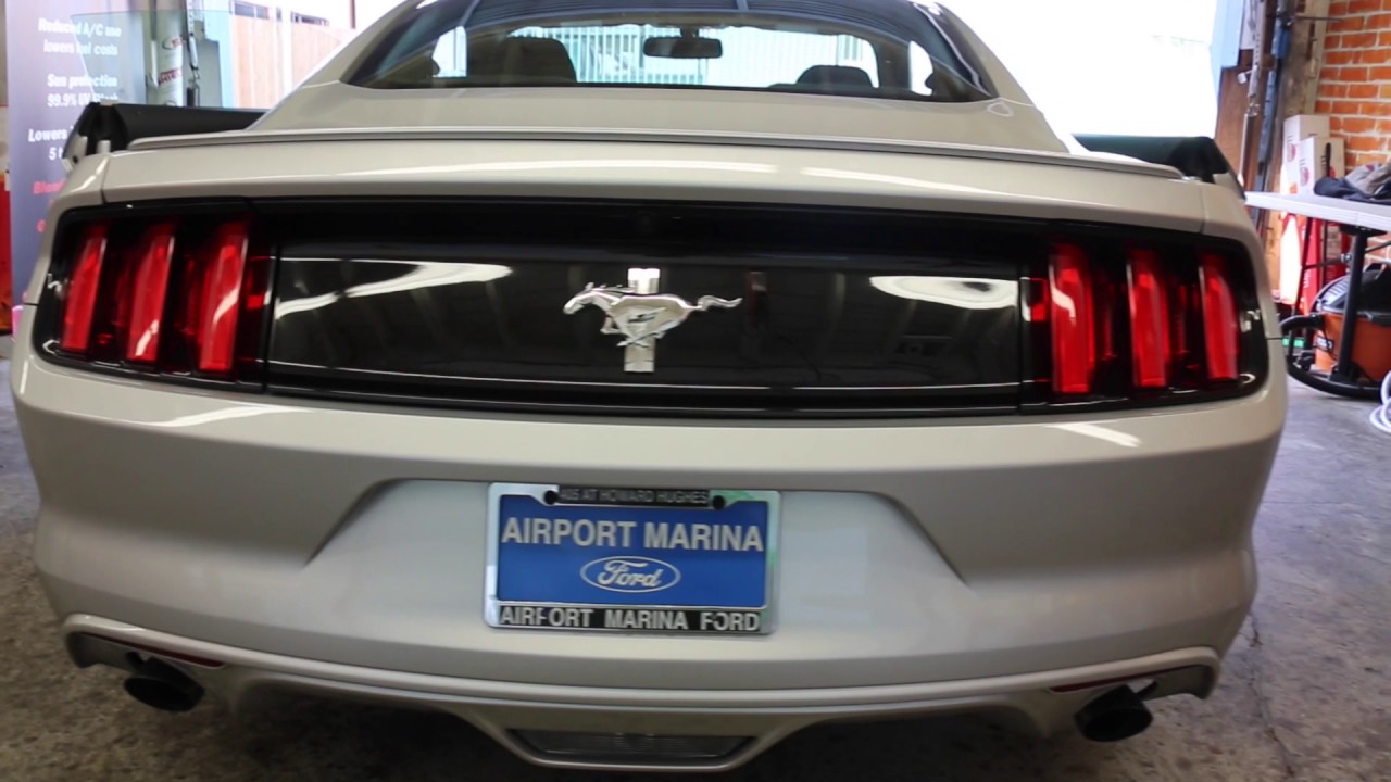 Ford Mustang Window Tint | Inglewood | Windowtintz.com - YouTube