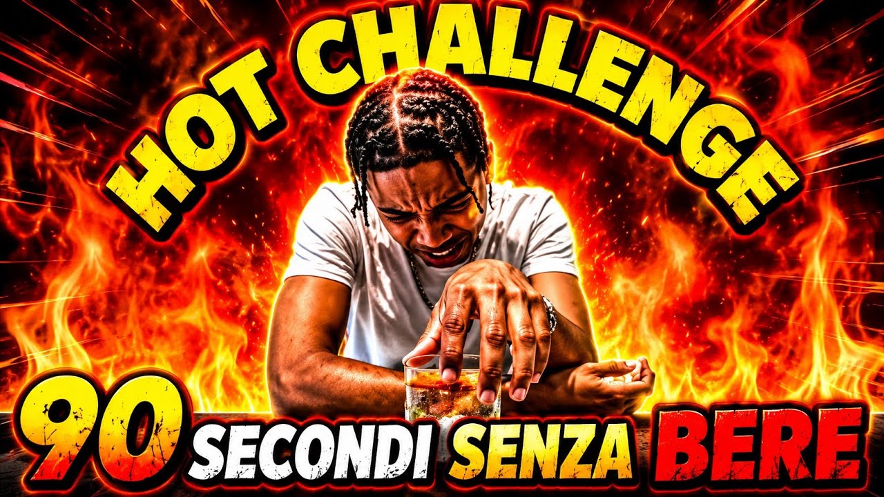 HOT CHALLENGE - 90 SECONDI SENZA BERE!!! - YouTube