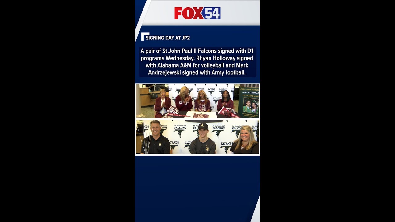 Holloway and Andrzejewski sign National Letters of Intent with D1 ...