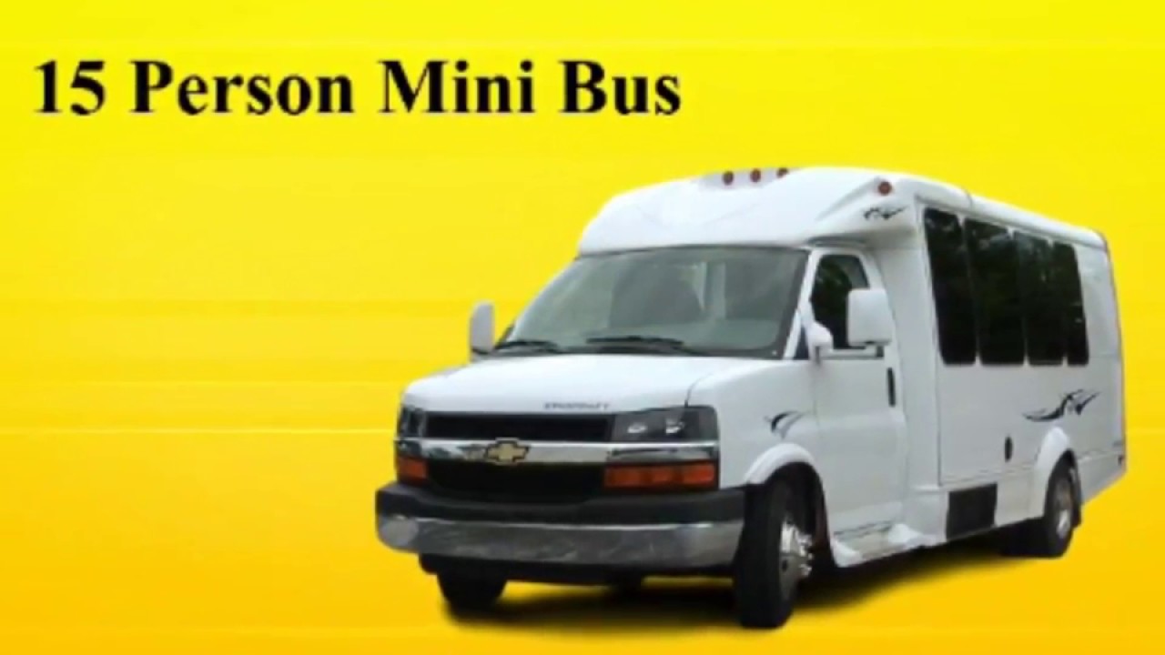 15 Passenger Mini Bus Rental at Carl's Van Rentals - YouTube