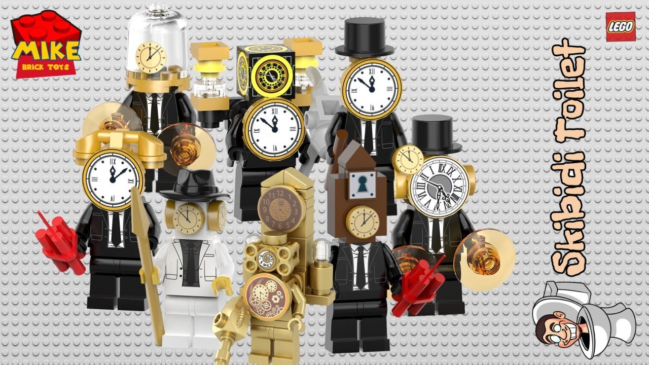 LEGO Skibidi Toilet Multiverse | Guardian Clockman | Titan Clockman ...