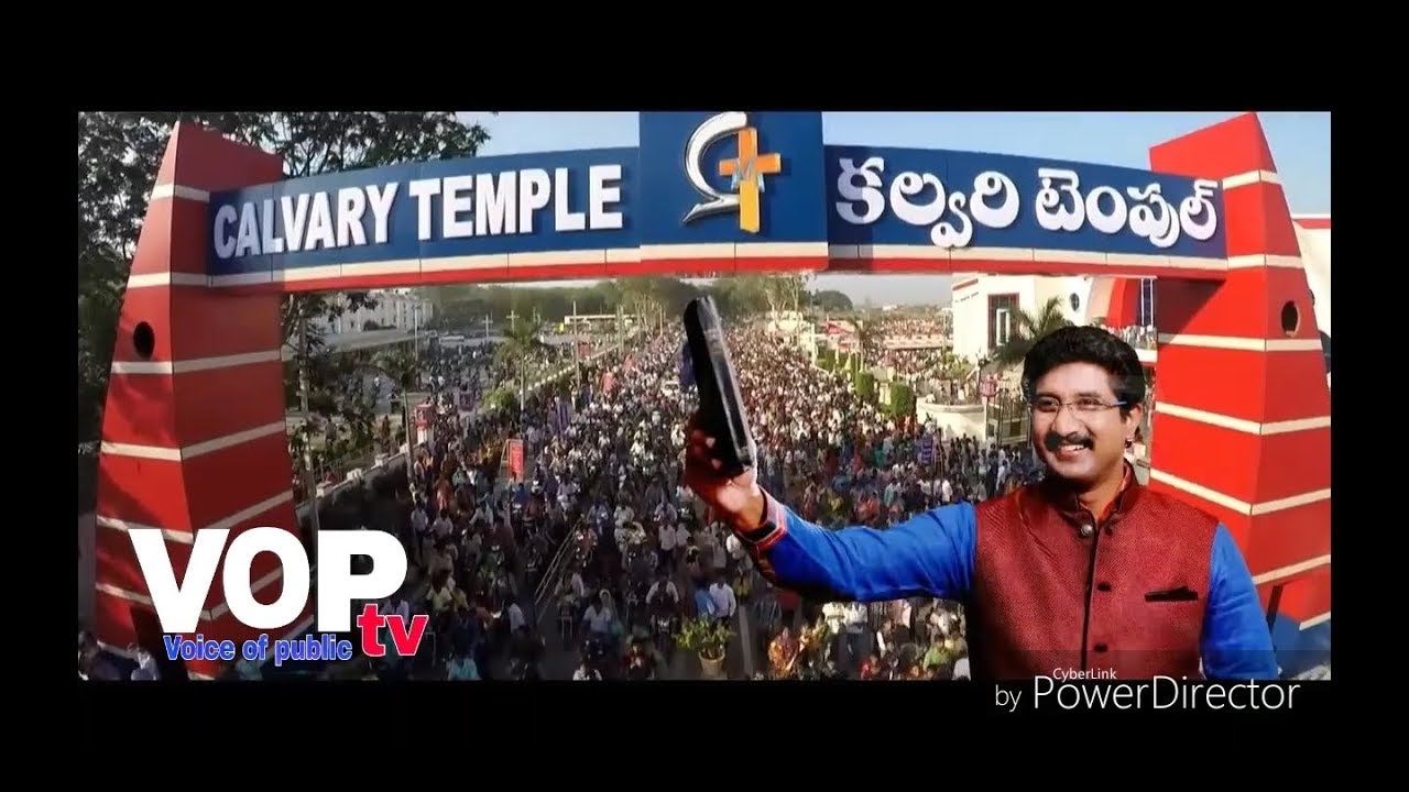 Calvary Temple beautiful and largest church in Hyderabad India.HD - YouTube