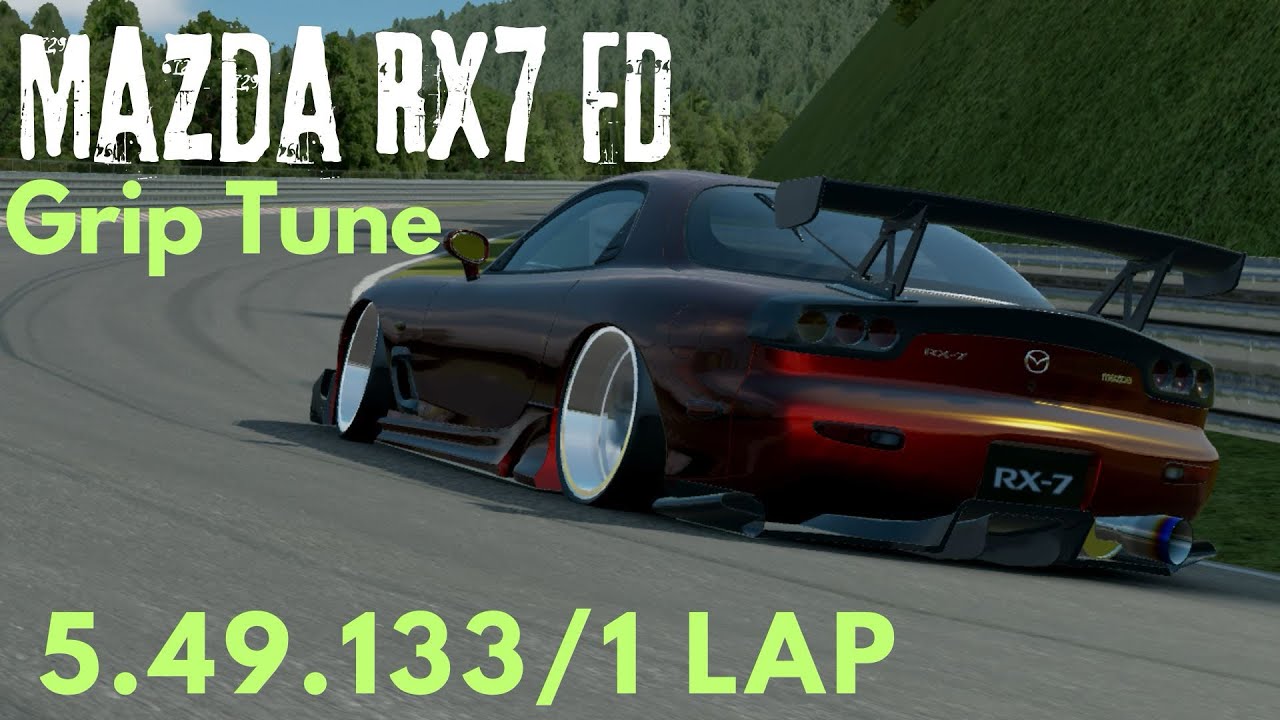 Assoluto Racing: Mazda RX-7 FD Grip Tune Sets 5.49.133 Nürburgring ...