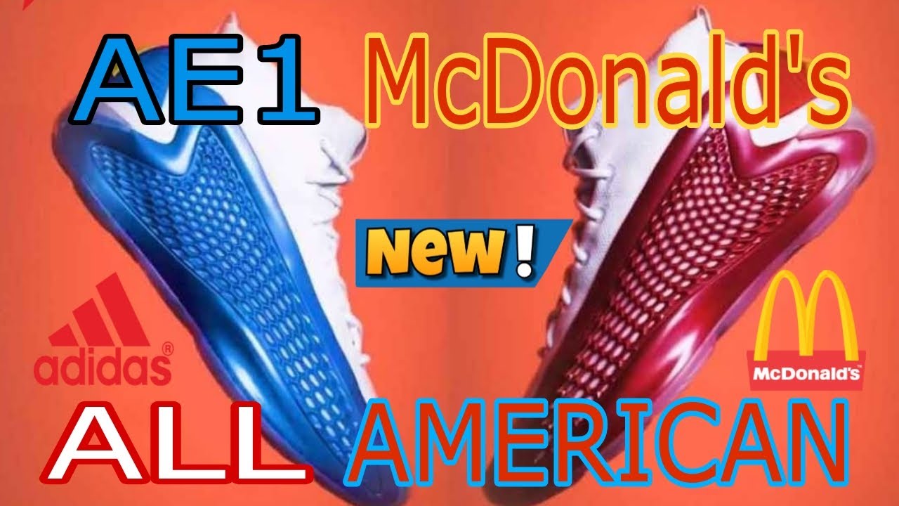 NEW !!! ADIDAS AE1 McDonald's ALL-AMERICAN ! A TWIST ON THIS POPULAR ...