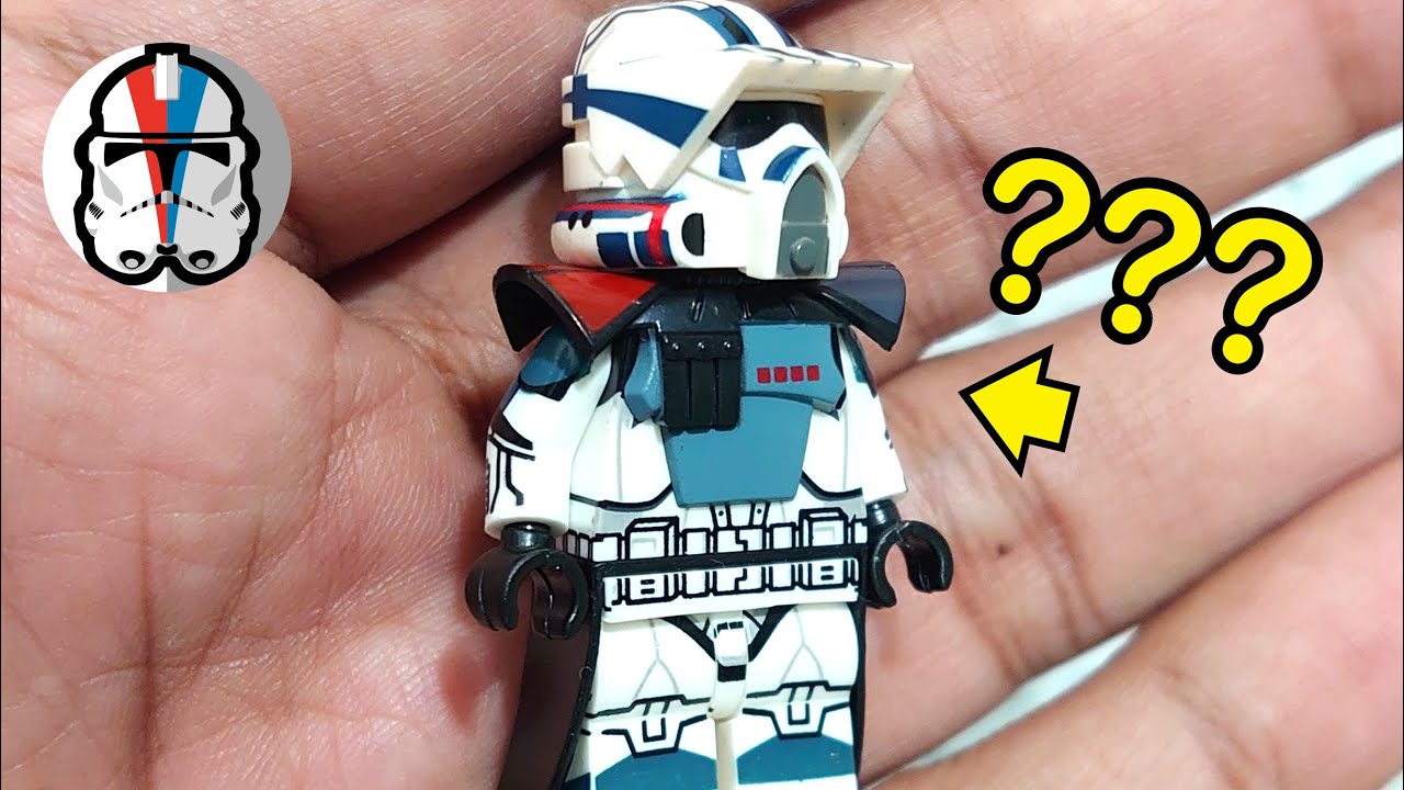 MOC Lego ARF Clone Commander Trauma - Arc Trooper version | Clone Wars ...