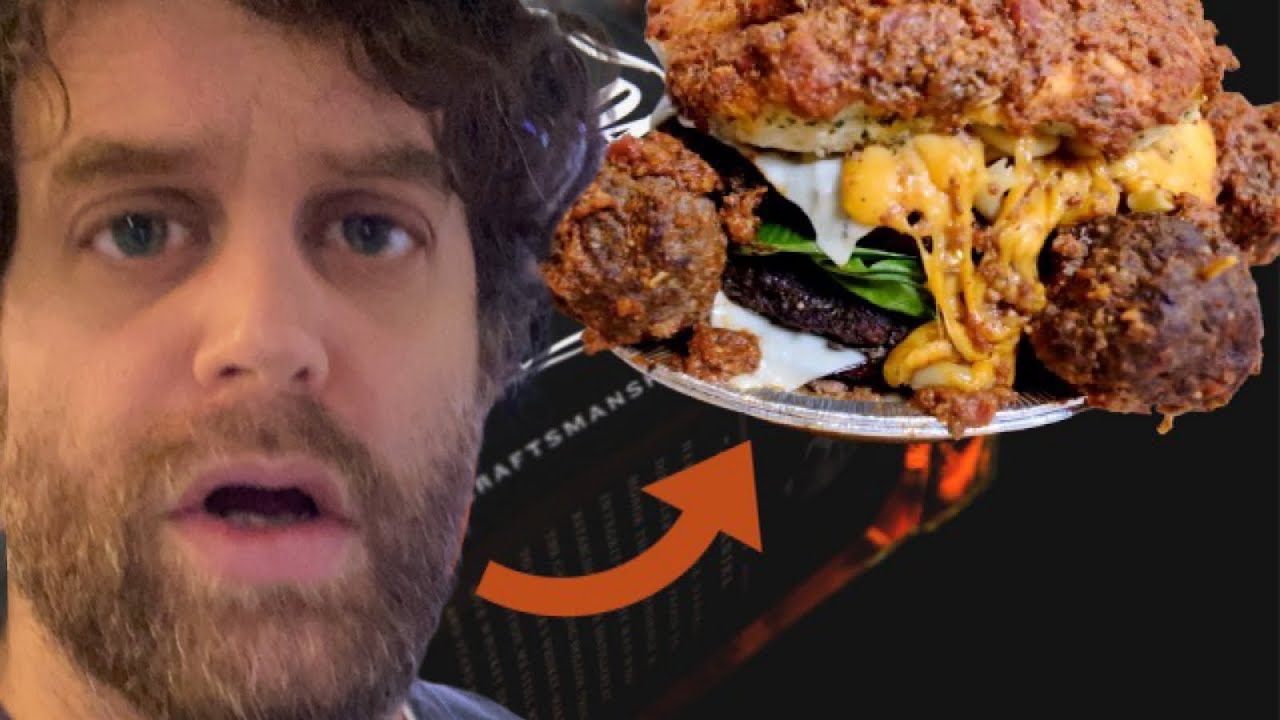 THE FORBIDDEN INGREDIENT IN THIS 200$ BURGER RUINED ME - YouTube
