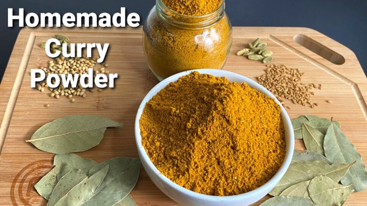How To Make Curry Powder // Easy Homemade Curry Powder//Masala//Masof's ...