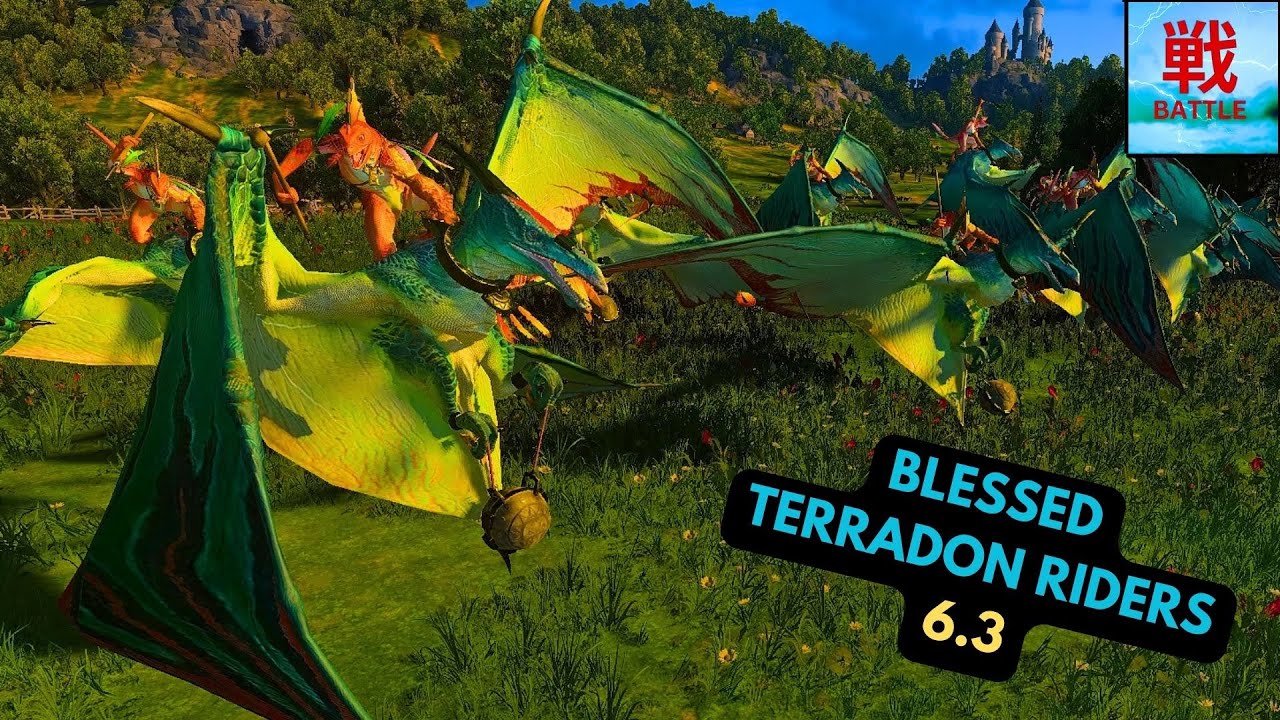 Are Blessed Terradon Riders Any Good in Patch 6.3? - Lizardmen Unit ...