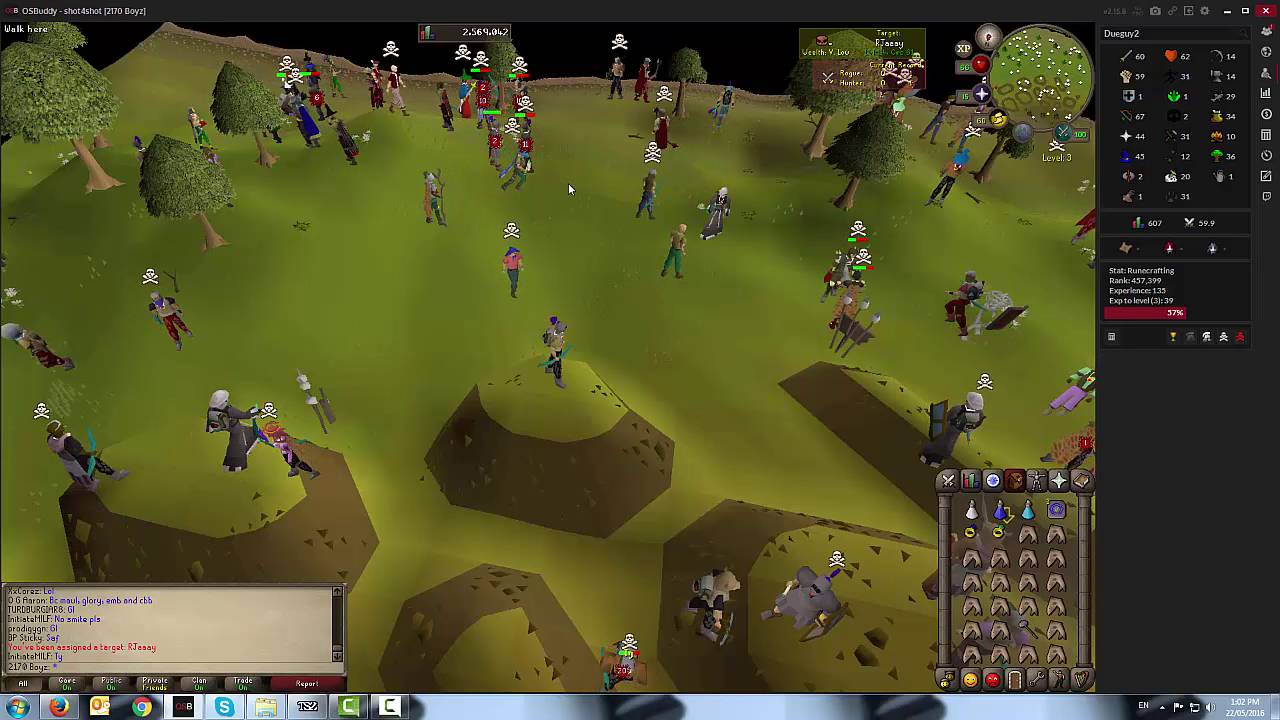 OSRS low level msb/gmaul pking - YouTube