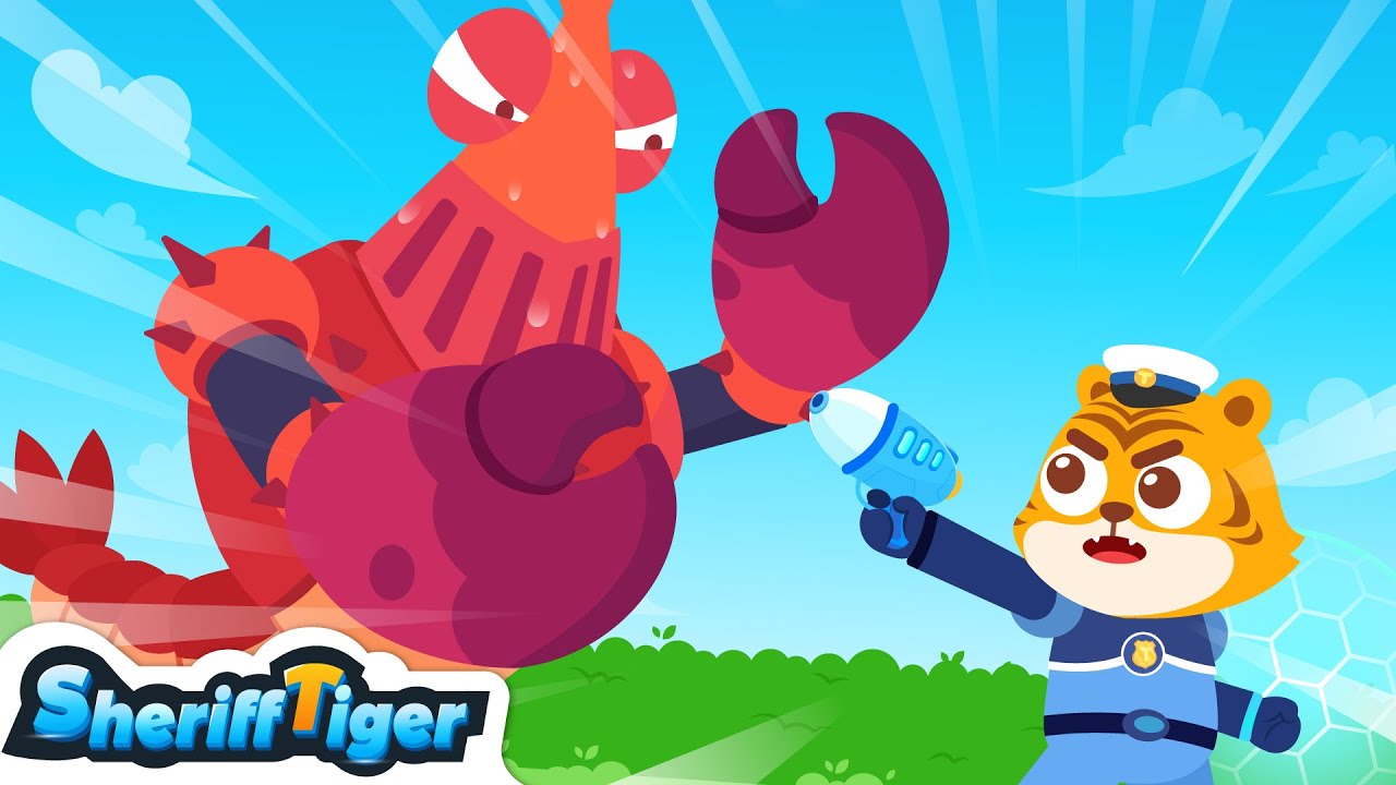 Lobster Monster S01E12 | 🐯Sheriff Tiger | Cartoon - YouTube
