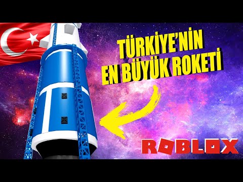 TÜRKİYE'NİN EN BÜYÜK ROKETİ İLE UÇTUK 🚀 Roblox 3-2-1 Blast Off Simulator