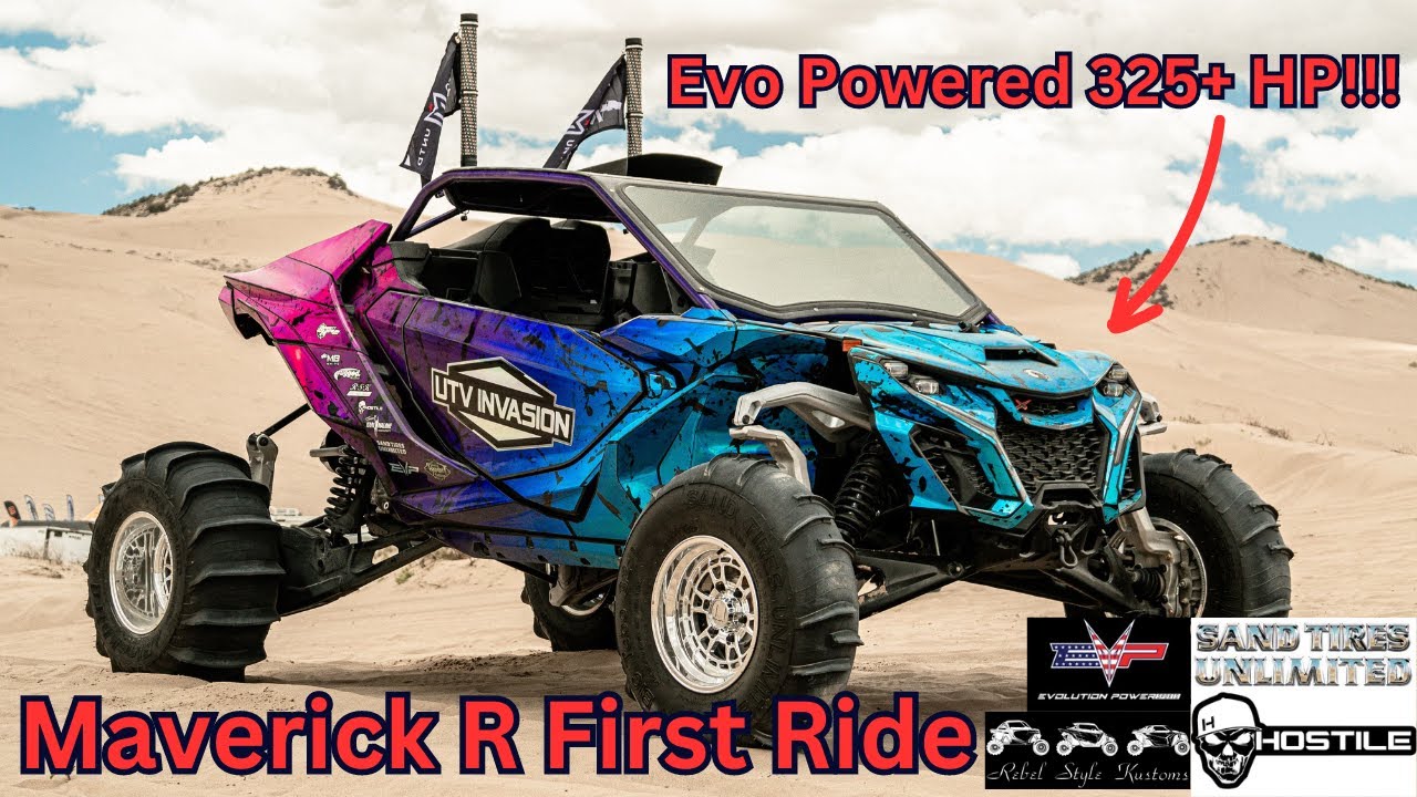 325+ HP Maverick R first ride and review and we hit up st Anthony's and ...