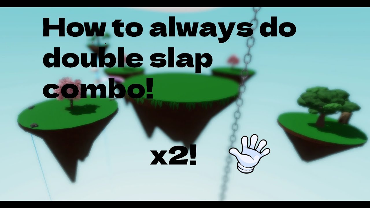 How to always double slap in slap battles! - YouTube