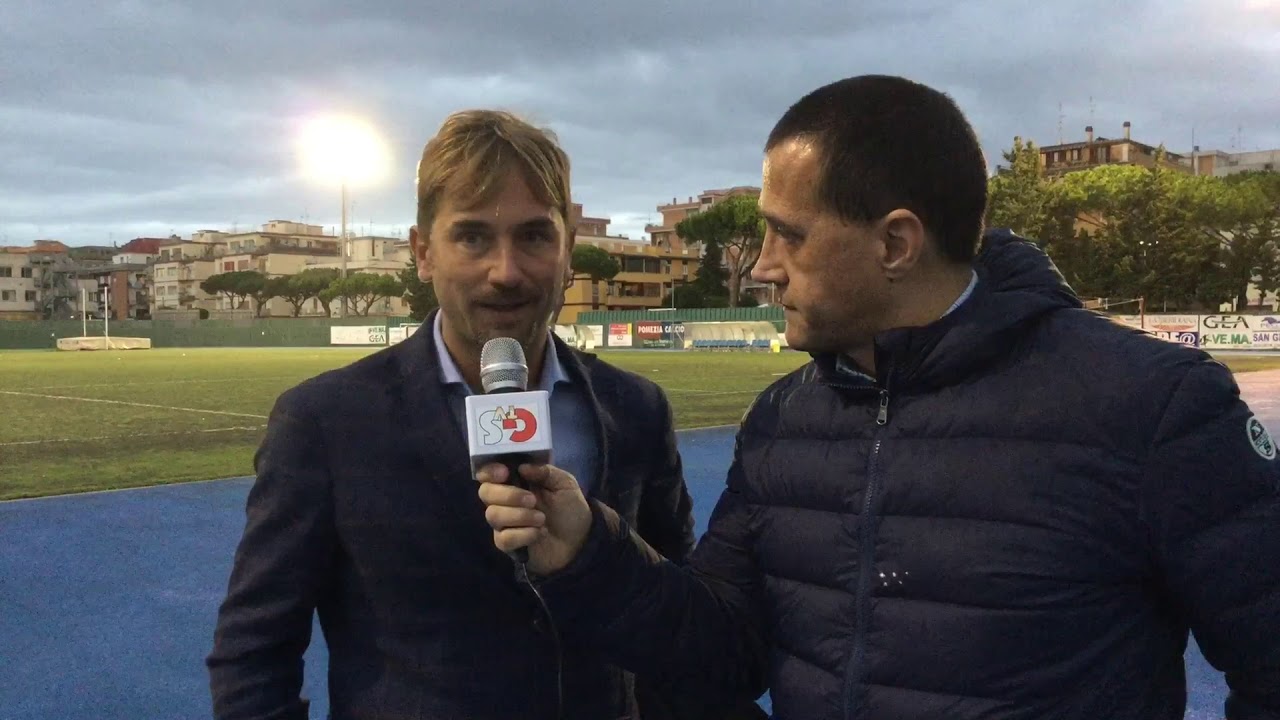 Gs Tv - intervista a mister Andrea Bussi dopo Pomezia-Grosseto 1-2 ...