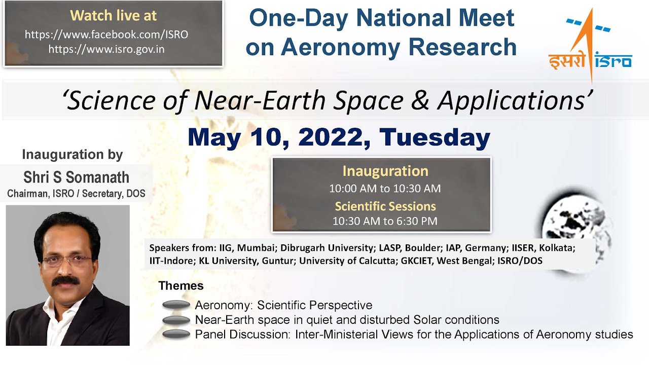One-day National Meet on Aeronomy Research: Science of Near-Earth Space ...