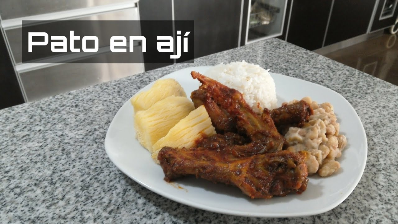 PATO EN AJÍ || Cocina Peruana || Al Estilo Peruano - YouTube