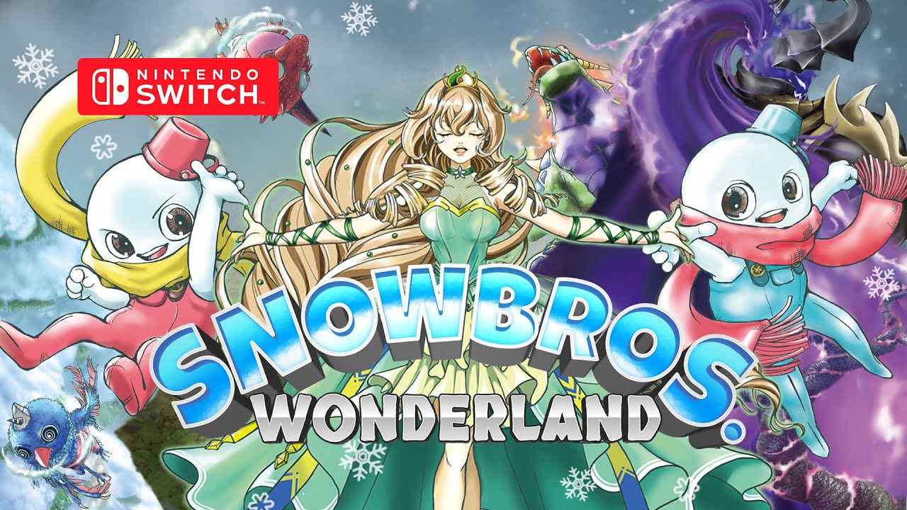 Snow Bros. Wonderland Gameplay Nintendo Switch - YouTube