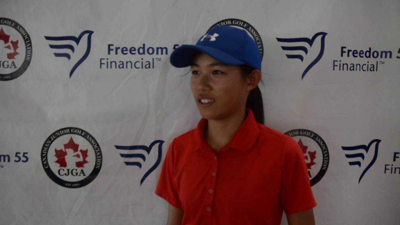 Victoria Liu - Round 2: CJGA Mizuno National Championship 2016 - YouTube