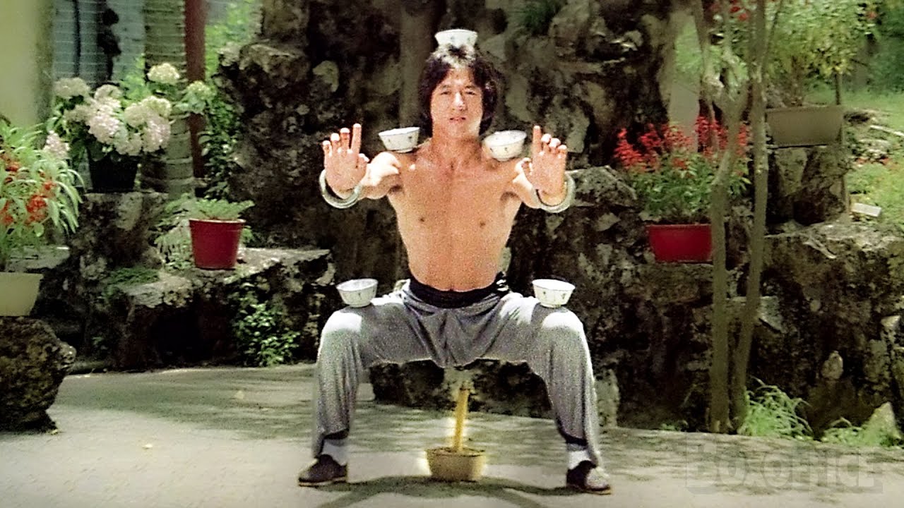 ジャッキー・チェンのカンフートレーニング ドランクモンキー 酔拳 映画シーン Youtube