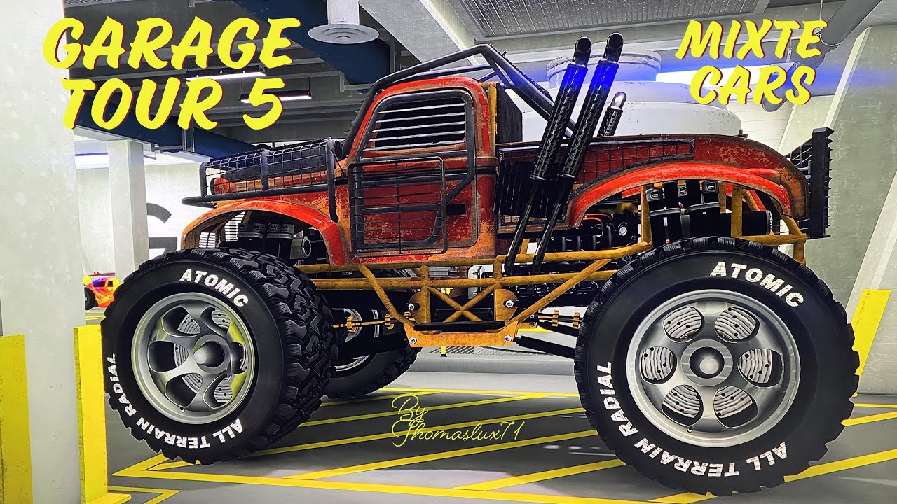 GTA 5 Garage Tour 5 Mixed Cars Gaming - YouTube