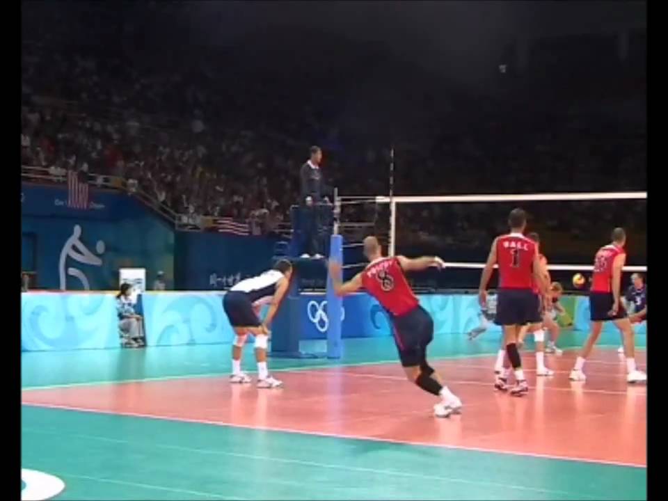 Jump service volleyball - YouTube