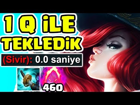 1 Q İLE TEKLEDİK!! YETMEDİ DÜZ VURUŞLA DA TEKLEDİK!! FIRTINABİÇEN MISS FORTUNE!! | BARIŞ CAN