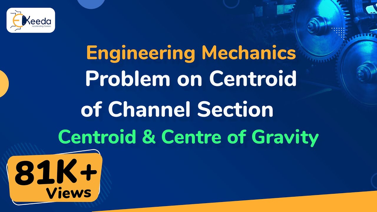 Problem on Centroid of Channel Section - Centroid and Centre of Gravity ...