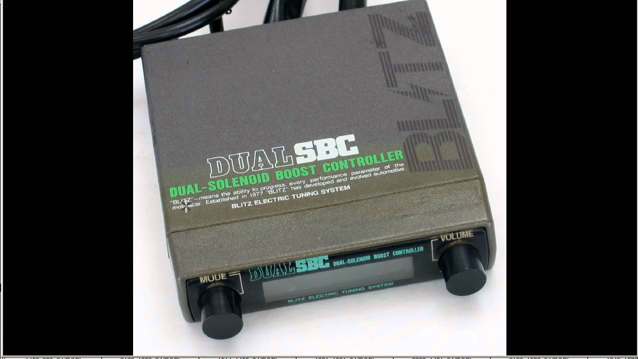 BLITZ DUAL-SBC DSBC Type R Boost controller - YouTube
