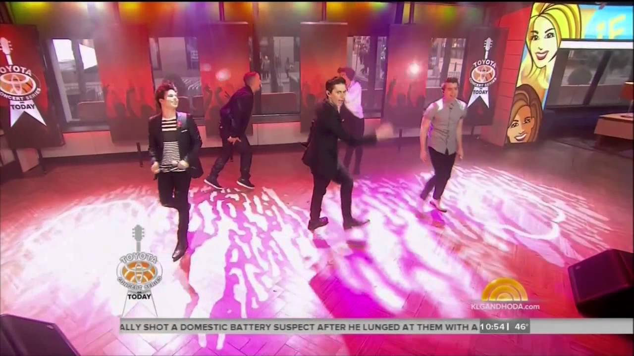 Midnight Red Performs on The Today Show Live 3 Oct 2014 - YouTube