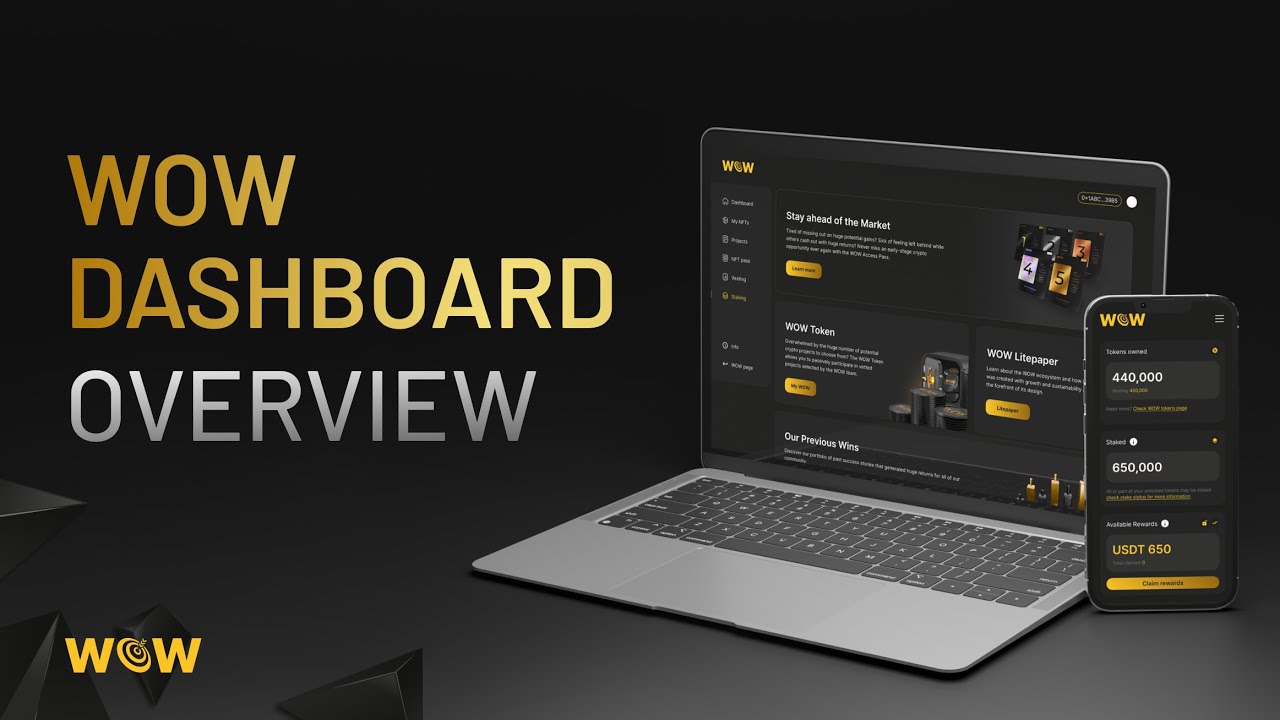 WOW Dashboard Overview - YouTube