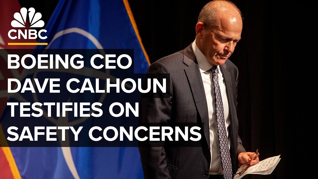 Boeing CEO Dave Calhoun testifies before Senate committee on safety ...