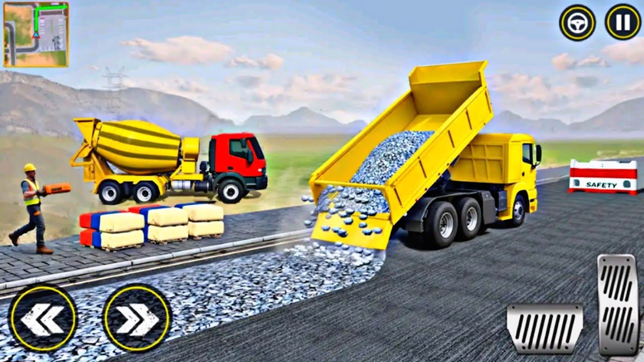 Road Construction Simulator 3D | Full Gameplay - YouTube