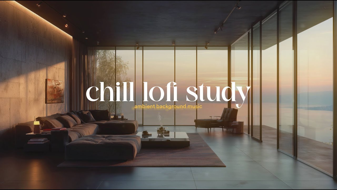 Lofi Sunset Chill Hiphop - Luxurious Apartment 🌇 Work & Focus Music ...