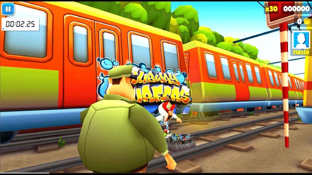Subway Surfers Gameplay On PC HD Win 10 - YouTube
