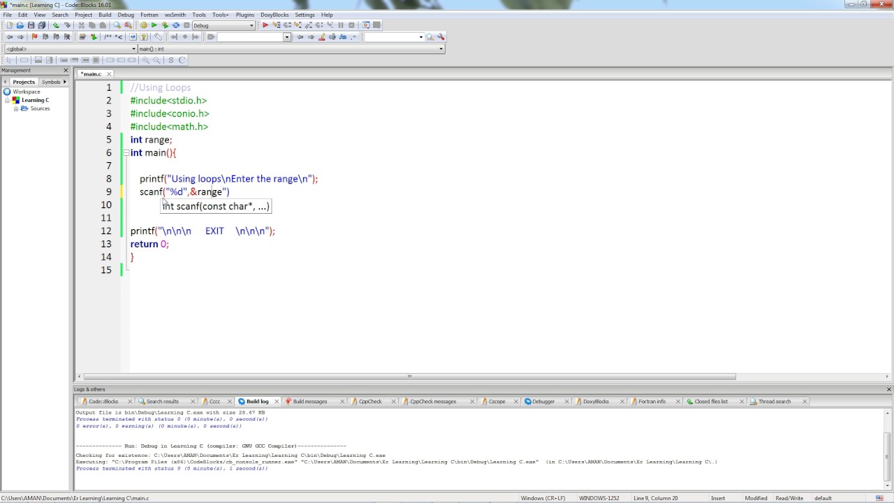 C Programming Using Loops Part 1 Youtube